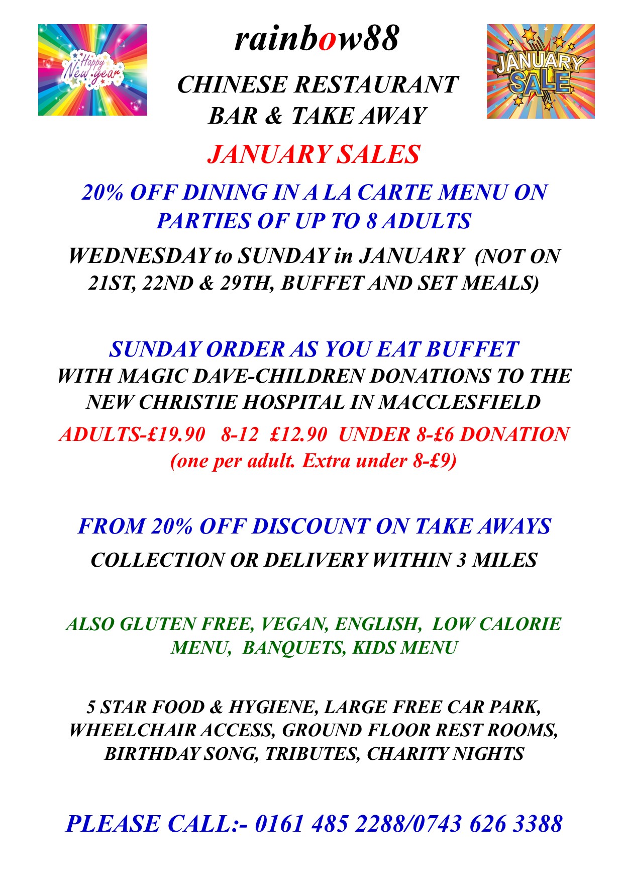 Rainbow88 – Rainbow88 – Restaurant in Cheadle Hulme